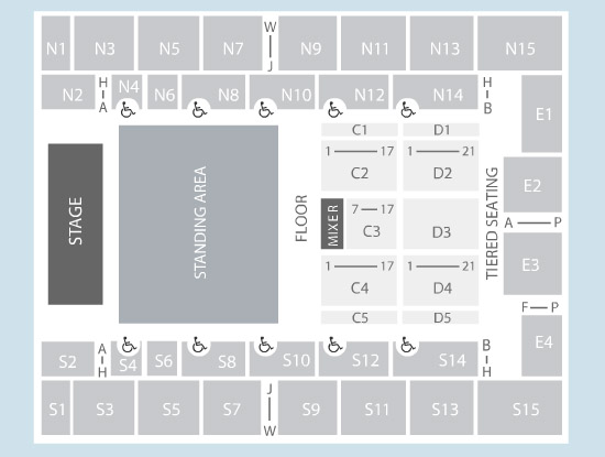 SSE Arena Wembley - View from Seat Block S14