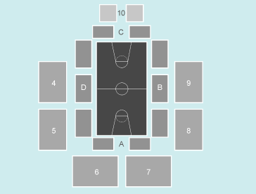 Basketball Seating Plan - Motorpoint Arena Cardiff