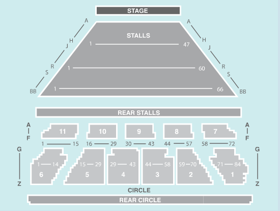 Seated Seating Plan Eventim Apollo Seated Seating Plan Eventim Apollo