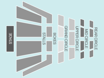 Seated Seating Plan - Liverpool Philharmonic Hall