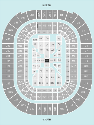 Boxing Seating Plan - Principality Stadium
