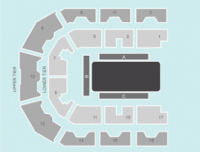 Liverpool Echo Arena - Seating Plan