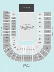 Murrayfield - Seating Plan